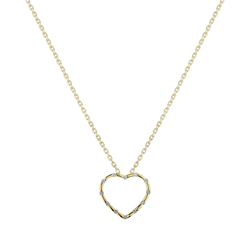 Přívěs s diamanty Kind Heart | ALO